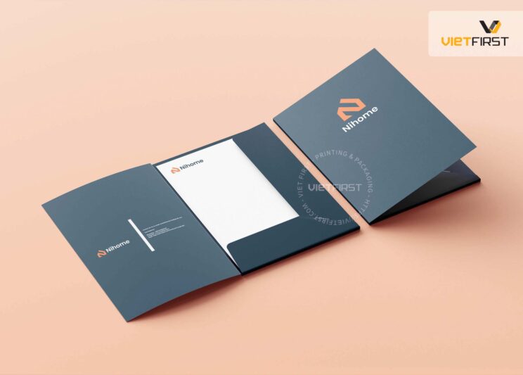 Những mẫu folder A4 phổ biến nhất cho doanh nghiệp - Công ty VietFirst